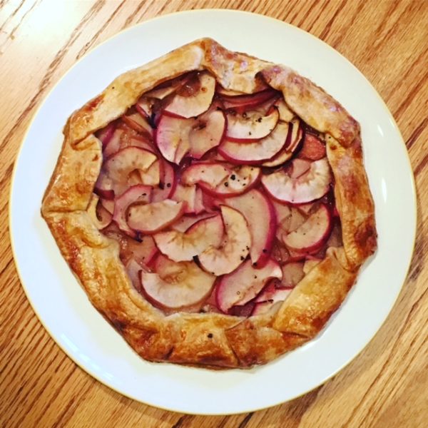 Practical Magic + Apple Tart with Black Pepper - The Hungry Bookworm