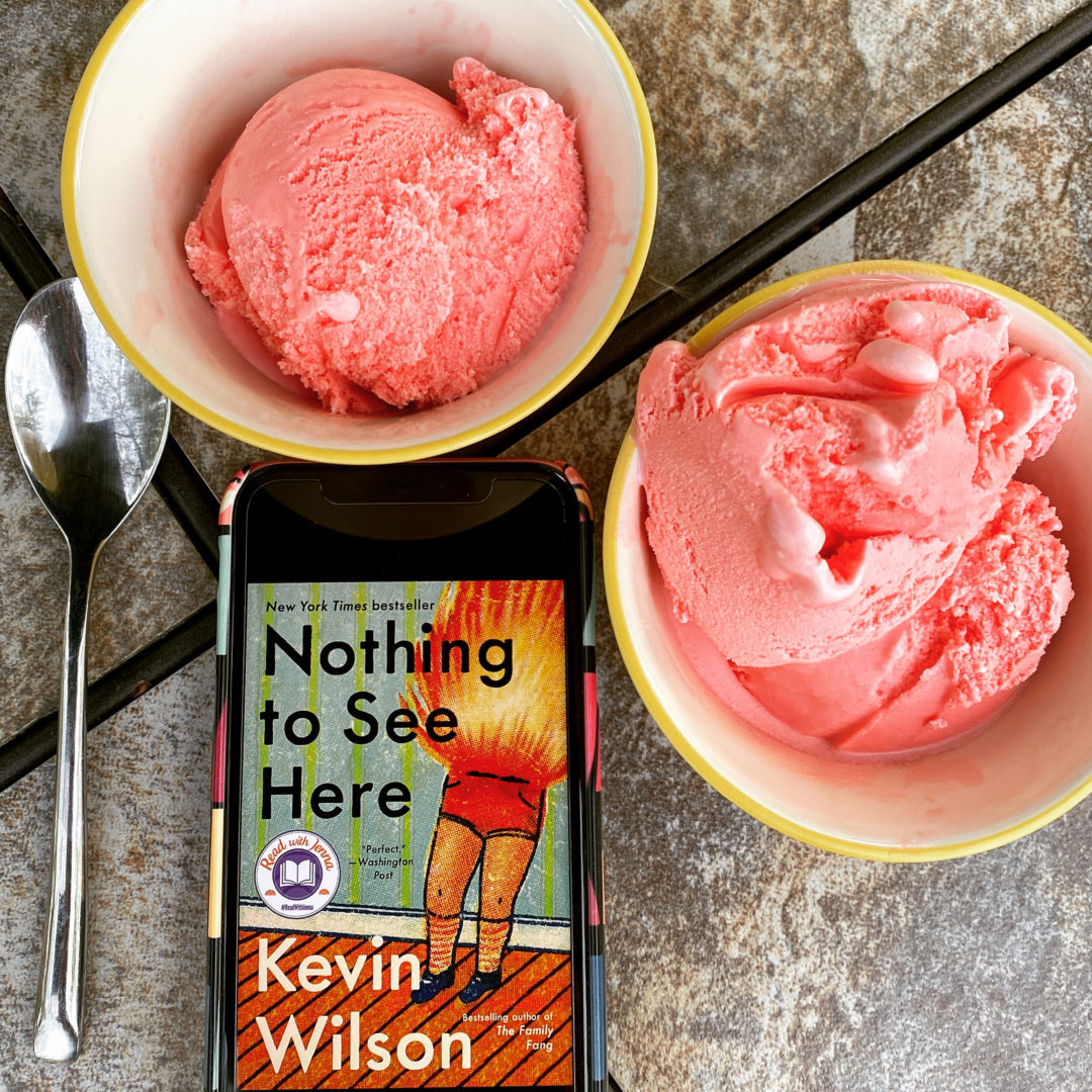 Nothing to See Here + Red Hot Ice Cream Recipe - The Hungry Bookworm